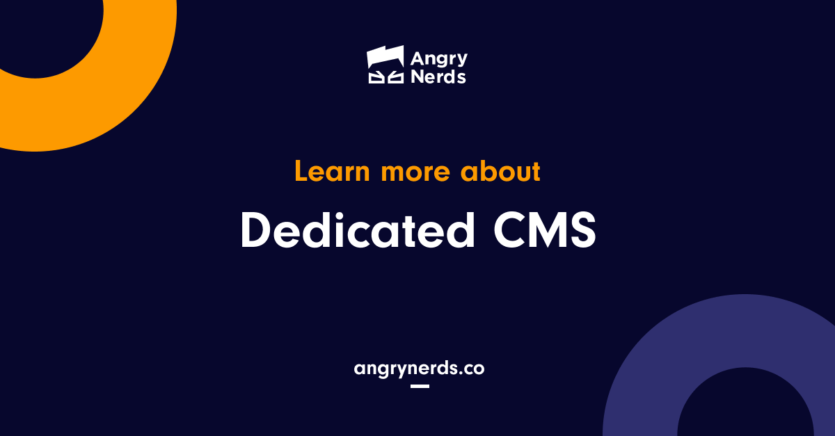 Dedicated CMS | Angry Nerds